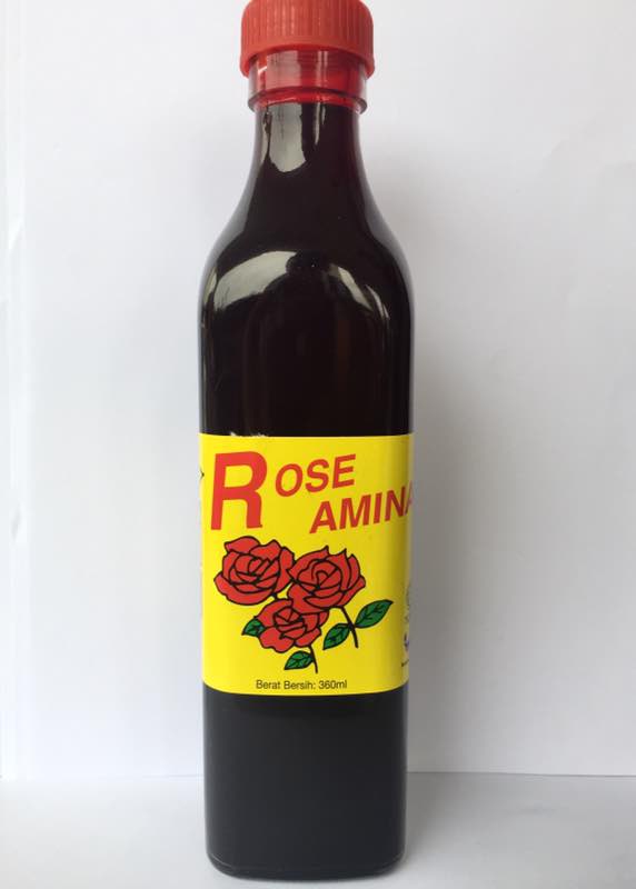 Rose Amina Syrup 360ml/bottle (24 bottles per carton) — HORECA ...