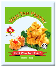 KFM KG Square Wantan Pastry 200g/pack (40 packs per carton) — HORECA ...